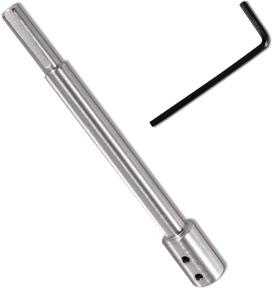 Boorverlenging voor platte freesboor met 3/8 inch schacht - 169 mm ...