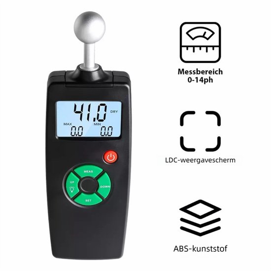 Vochtmeter - Vochtmeter Vochtmeter Muur Beton Pleister Vocht ...