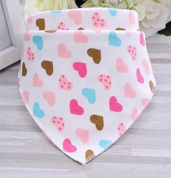 Kwijlslabbetje - Slab - Kwijl shawltje - Baby shawl - Slab - Bandana ...