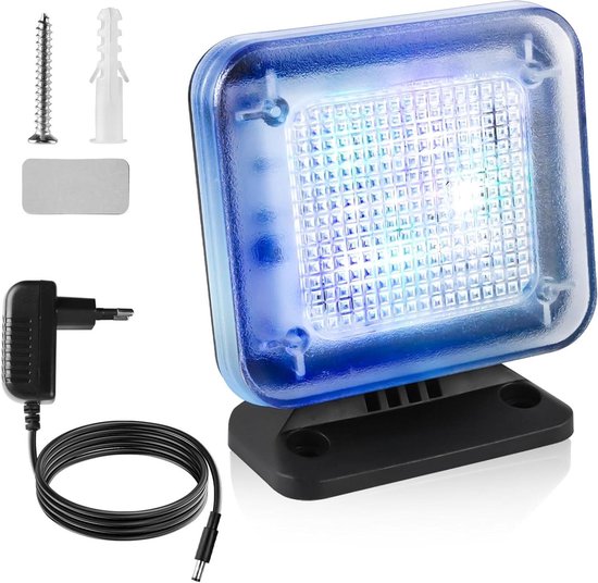 Lichtsimulatie voor inbraakbeveiliging - LED-tv-simulator compleet met ...