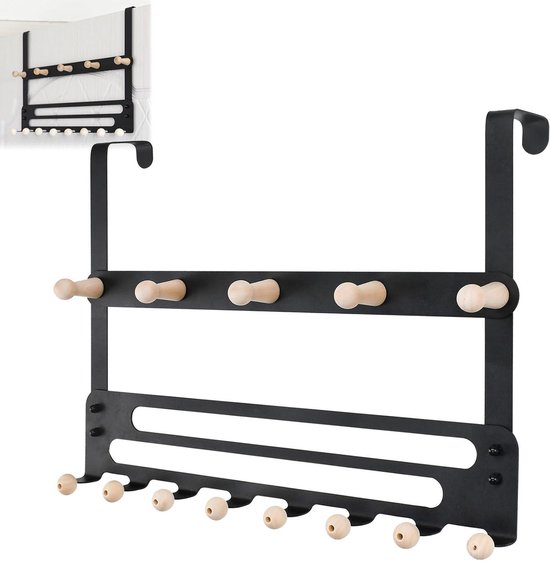 Hanger 13 Haak Deur Kledinghanger Heavy Duty Over Deuren Haak Rack Over ...
