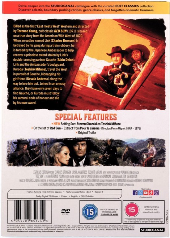 Red Sun [DVD] (Dvd) | Dvd's | bol