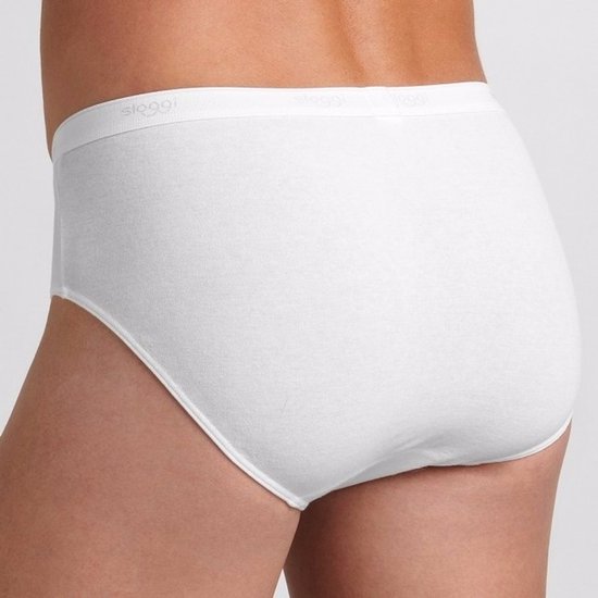 3x Sloggi basic midi heren slip wit 2XL | bol