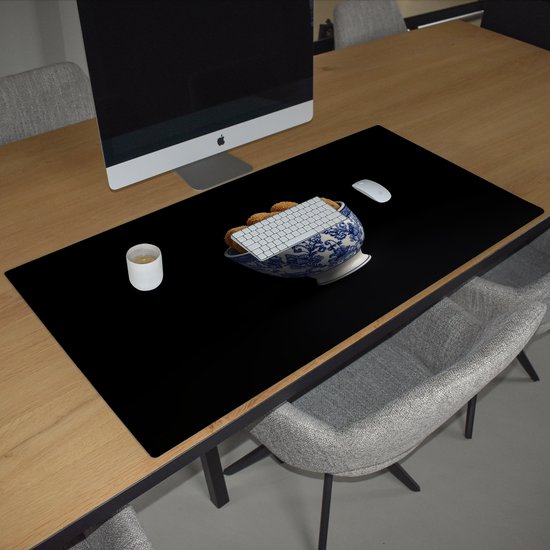 Bureau onderlegger 120x60 cm - Muismat Delfts blauw - Bitterballen ...