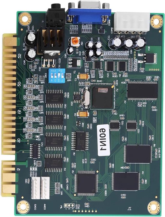 60 in 1 Jamma Multicade Board CGA VGA-uitgang voor Arcade Game Machine ...