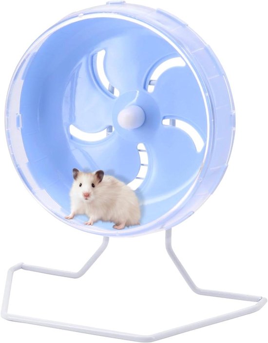 Oefenwielen voor kleine huisdieren | Stil plastic loopwiel voor hamsters, gerbils en... | bol