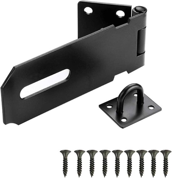 Rvs Hangslot Hasp Heavy Duty en Niet Sets Deurslot Bolt Veiligheid Lock ...