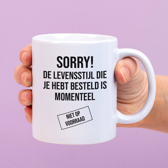 Ditverzinjeniet.nl Mok Sorry! De Levensstijl Die Je Hebt Besteld Is Momenteel Niet Op... | bol