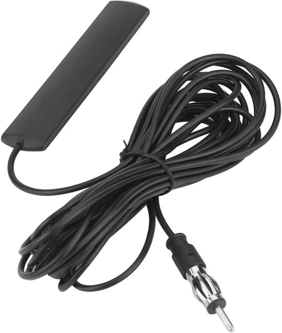 Patch Universal Car FM Radio Antenna ANT-309 - Parabrezza Cavo 5M | bol
