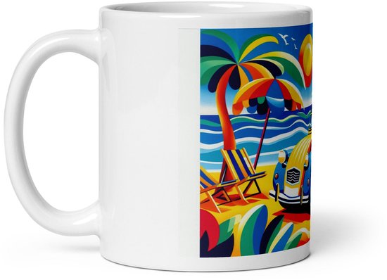 De2pktjes - Mok Citroën 2CV x Matisse – Koffie met een Kleurrijke ...