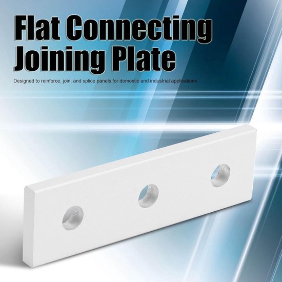 10 stuks Aluminium Aansluitplaat Vlakke Rechte Herstel Connector Platen ...