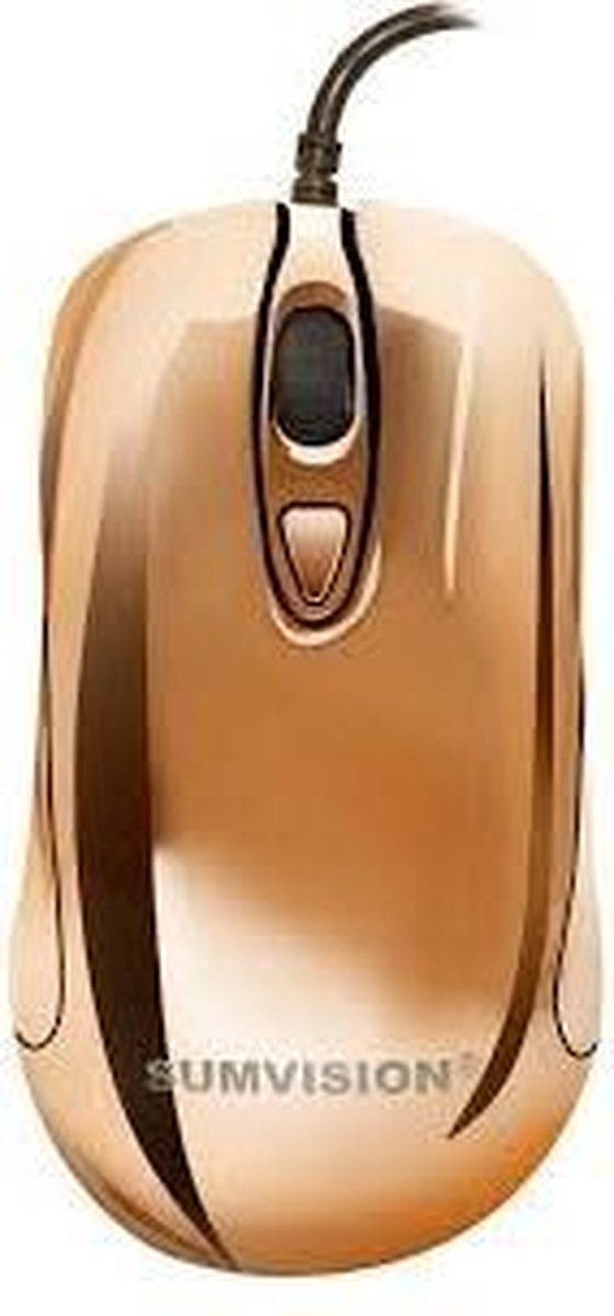 Sumvision - PLASMA - Illuminating LED - Gaming mouse - Goudkleurig ...