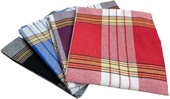 Boraboi® Traditionele Turkse Hamam Handdoek Set van 4 in Diverse ...