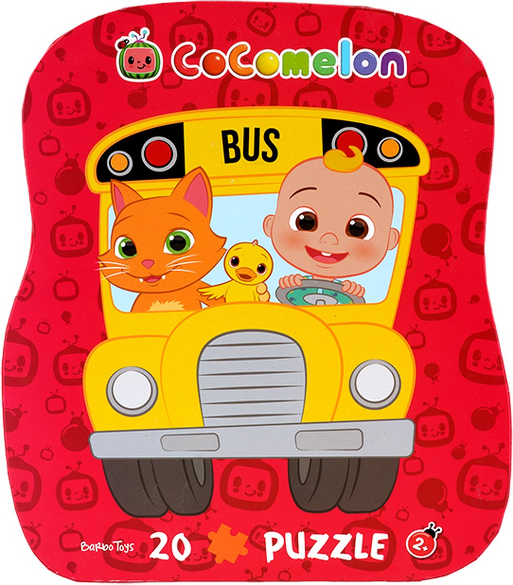 CoComelon Deco Puzzle - Bus | bol.com