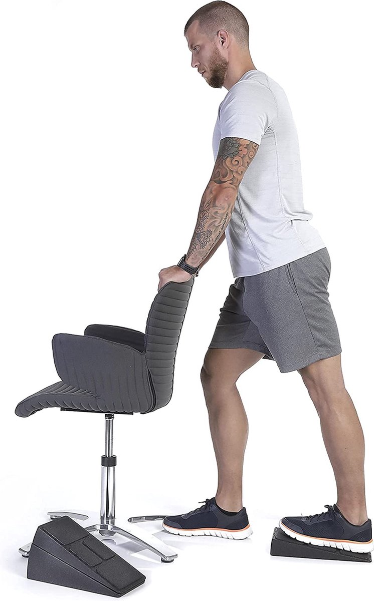 kuit stretcher set van 3, kniewiggen, slant stretch board, strekken van ...