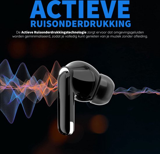 Phreeze Draadloze Oordopjes - Active Noise Cancelling - Bluetooth ...