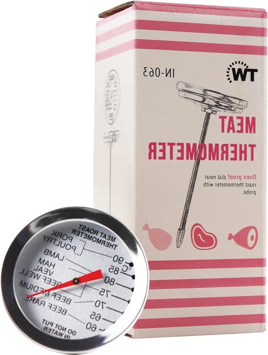 Vleesthermometer Oven Proof - Vleestemperatuur Meten en Koken ...