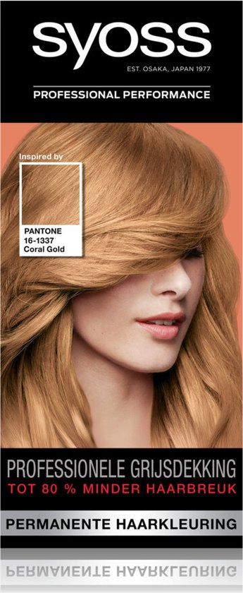 Teinture pour cheveux SYOSS Colors Pantone 9-67 Or Coral - 1 pièce | bol