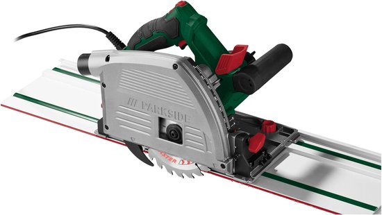 PARKSIDE Invalzaag 1200W - Zaagblad 165 mm - Voor hout, kunststof en ...