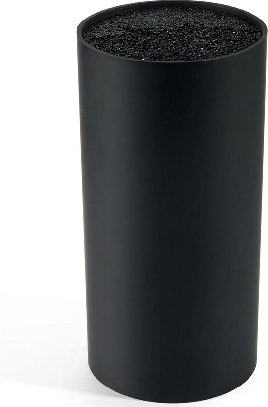 Zwart modern messenblok met flexibele lamellen - Universele en ...