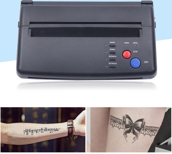 Tattoo Stencil Machine, A4 Thermische Kopieerapparaat, Zwart. | bol