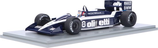 Brabham BT55 Spark Modelauto 1:18 1986 Elio de Angelis Motor Racing Developments... | bol