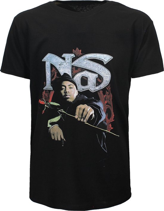 NAS Red Rose Flex T-Shirt - Officiële Merchandise - L | bol