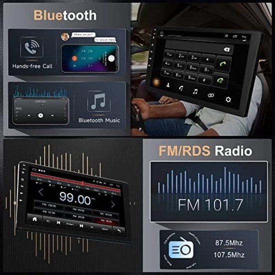 Android autoradio 1 Din voor Suzuki Ertiga 2012-2017 Suzuki Swift 4 2011-2017 9 inch... | bol