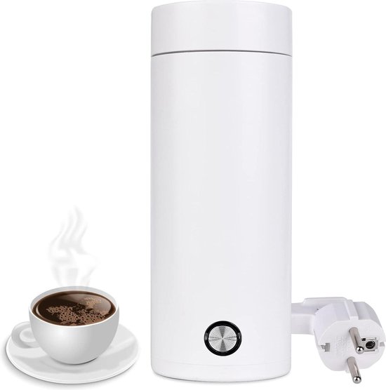 Kleine draagbare waterkoker 400 ml - elektrisch - mini-waterkoker met ...