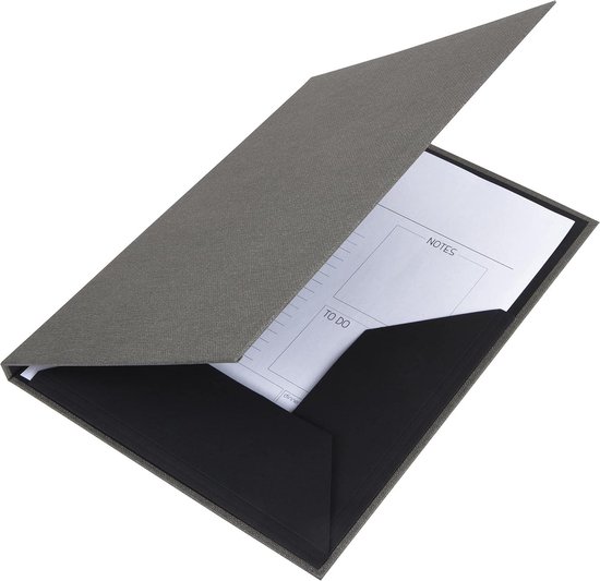 Paulina A4 map met elastiek - grijs - verzamelmap voor documenten ...