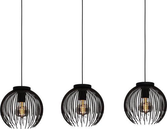 EGLO Venezuela-A Hanglamp - E27 - 93,5 cm - Zwart | bol