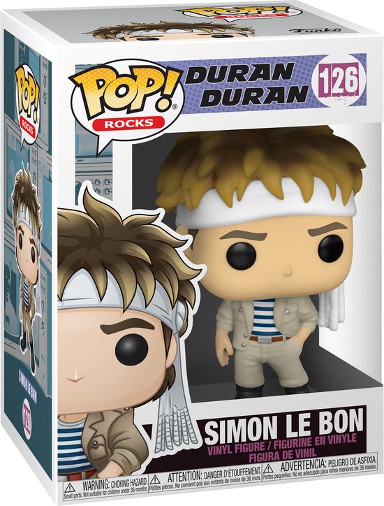 Duran Duran POP! Rocks Vinyl Figure Simon Le Bon - Verzamelfiguur | bol