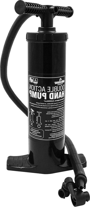 Dubbele actie snelle hand luchtpomp - ballon zwemmen ring opblaasbaar ...