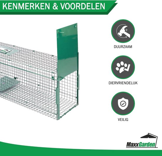 Ongedierte Vangkooi - Levende Rattenval en Muizenval - Veilig en ...