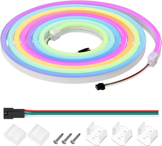 Led strips Neon RGB adresseerbare 3M WS2811 IC 54IC 108LEDs/M IP67 ...