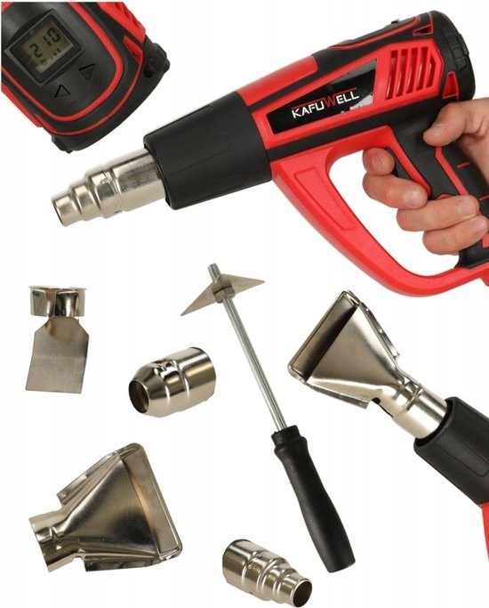 Ariko Hete Luchtpistool / Verfbrander - 1850W Twee Standen - Tot 600 ...