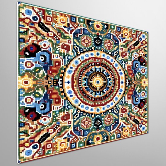 Pixel art aboriginal schilderij | Indigenous insight: Traditional ...