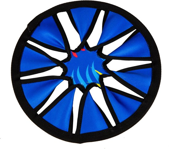 Summertime Soft Frisbee 25 cm Geel/Blauw | bol