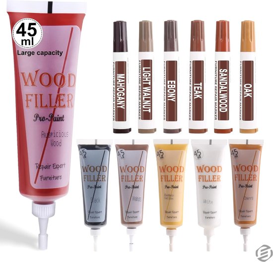 Equivera Laminaat Reparatieset - Laminaat Repareren - Meubel Reparatie ...