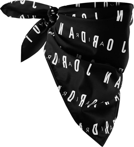 Uniseks volwassene Jordan Bandana - zwart (1-Pack) | bol