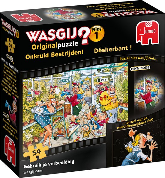 Wasgij Original 1 mini 54pcs Special Legpuzzel 54 stuk(s) Strips | bol