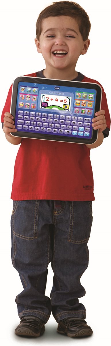 VTech PreSchool Color Tablet Qwerty - Leercomputer | bol.com