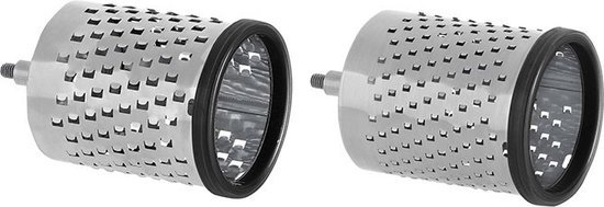 Westmark Amandelmolen - Noten, chocolade, Parmezaanse kaas - 2 snijtrommels - 97172260 | bol