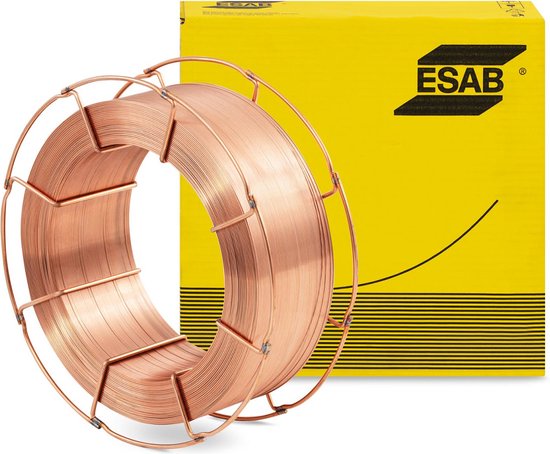 15 KG 0.80 mm ESAB MAG Lasdraad MIG / MAG lasdraad OK Autrod 12.51 rol ...