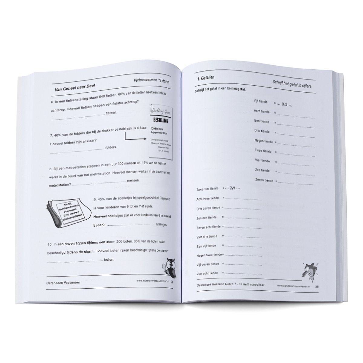 Procenten Oefenboek - Geschikt voor Groep 7 en Groep 8 - Cito- / IEP-toetsen groep 7... | bol.com