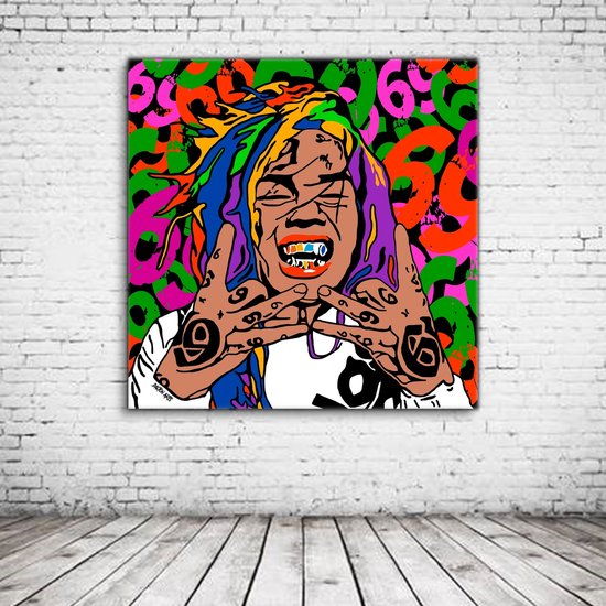 Pop Art 6ix9ine aka Tekashi69 | bol.com
