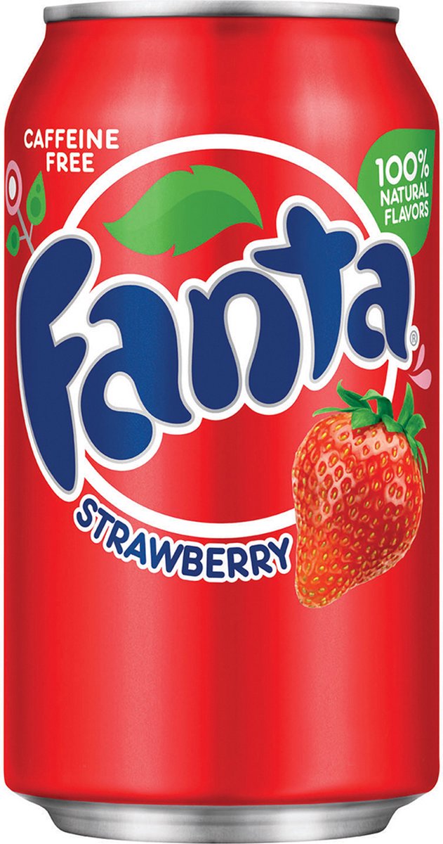 Fanta Strawberry Fat can 355 ml USA | bol