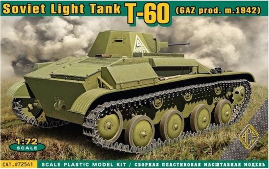 Ace | 72541 | Soviet Light tank T-60 | 1:72 | bol