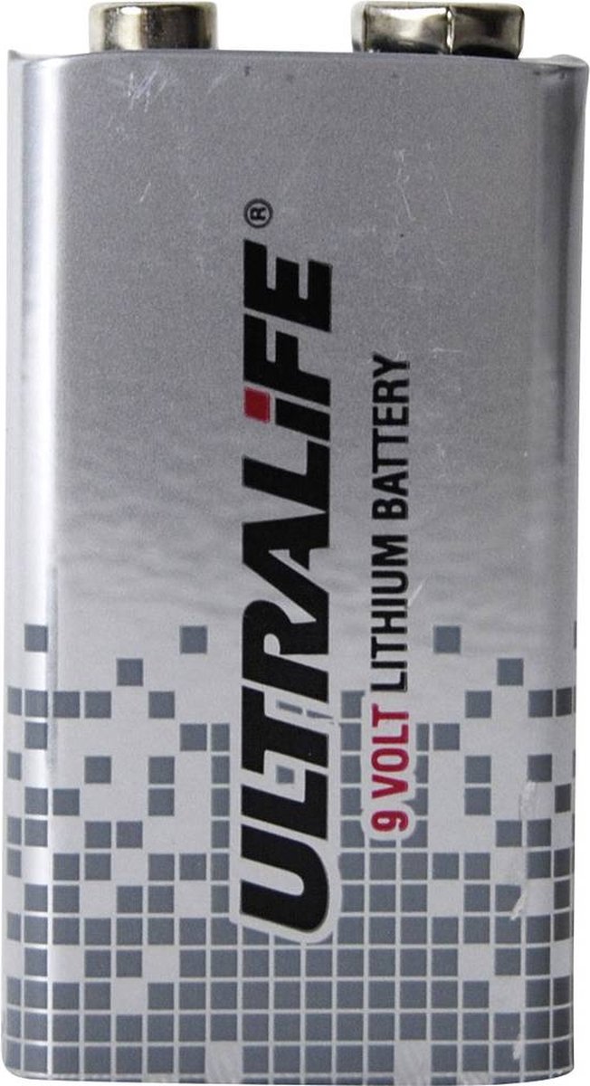 Ultralife U9VL-J-P 6LR61 9V batterij (blok) Lithium 1200 mAh 9 V 10 ...