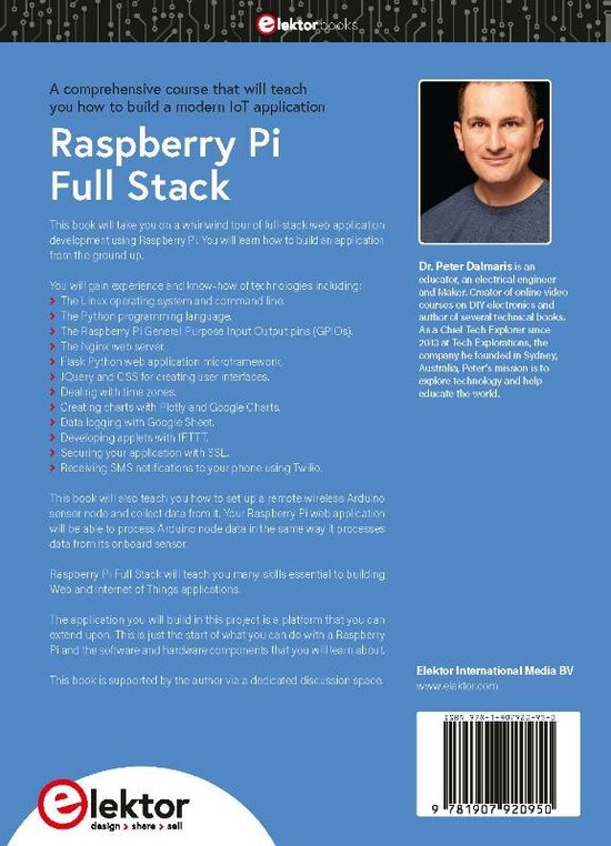 Dalmaris, P: Raspberry Pi Full Stack, Dalmaris, Peter | 9781907920950 | Boeken | bol